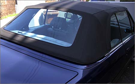 Cabrio-Verdeck Montage BMW